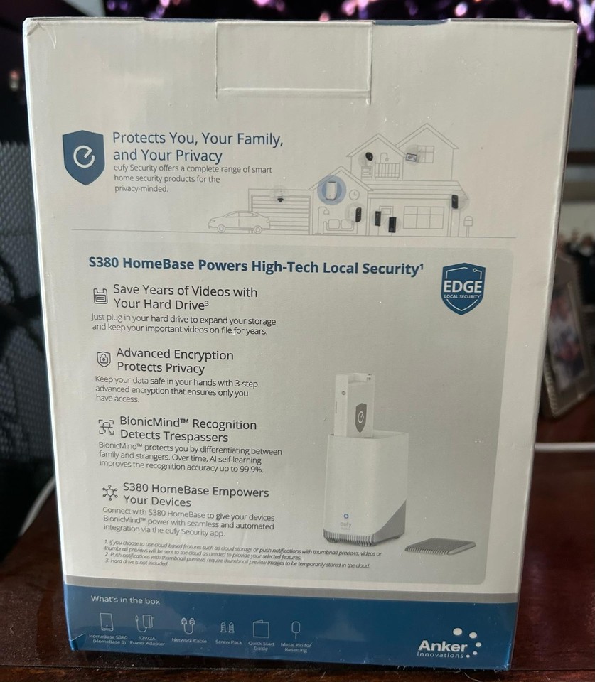 eufy Security HomeBase S380 (HomeBase 3) NEW SEALED | eBay