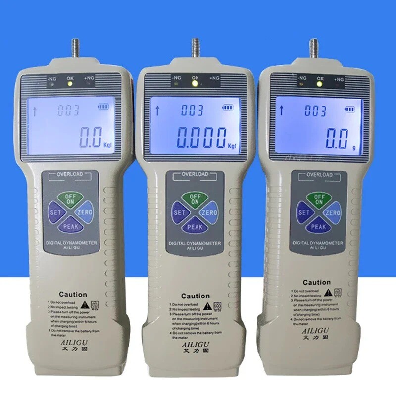 Digital Push-pull Meter Pointer Force Gauge Spring Tensiometer ...