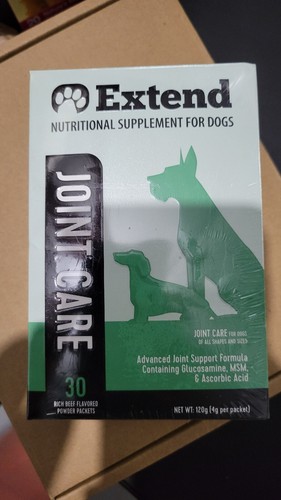 Extend - Joint Care for Dogs - 1 Month Supply - Glucosamine for Dogs ...