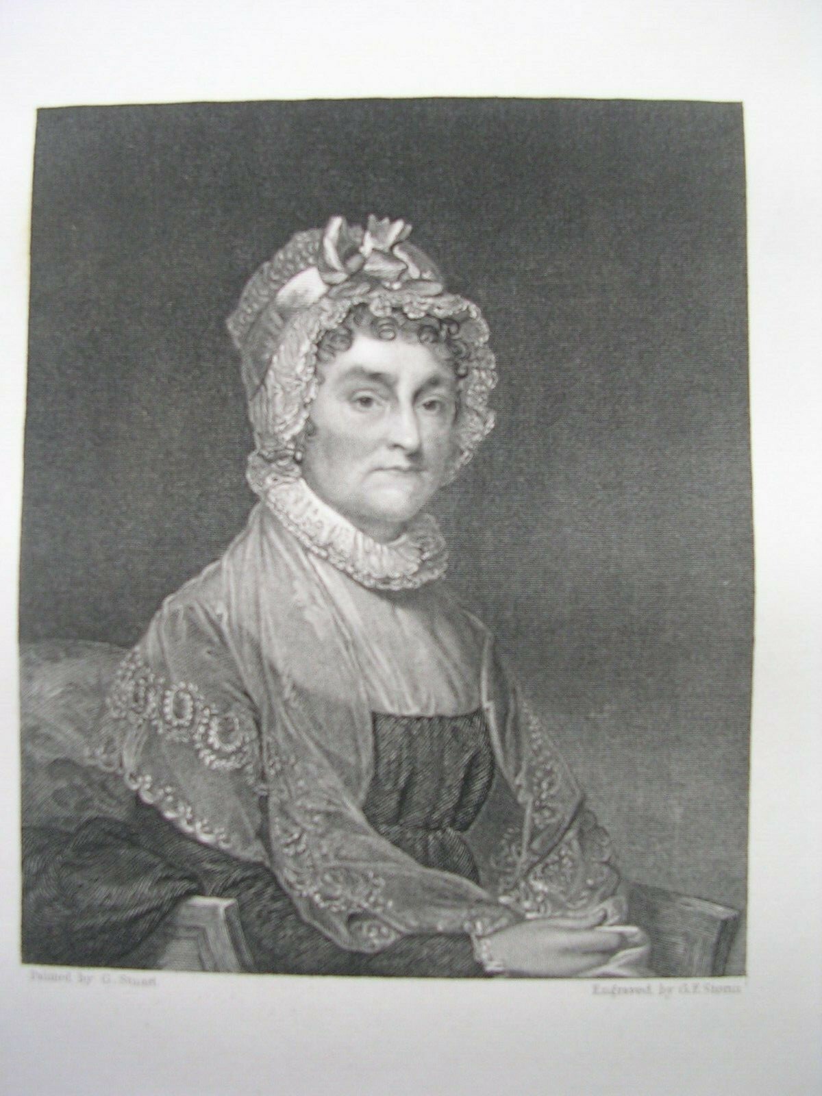 ABIGAIL ADAMS 1744-1818.Was the Wife and Closest Adviser of JOHN ADAMS ...