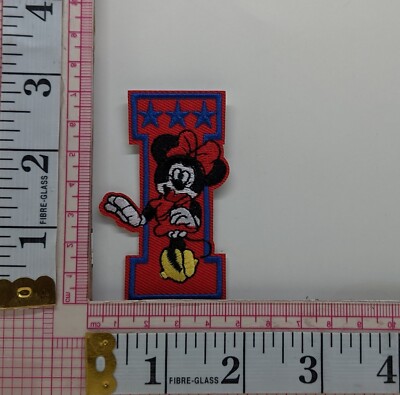 Mickey Mouse Letter I Patch Applique Crest Logo Emblem t22 | eBay