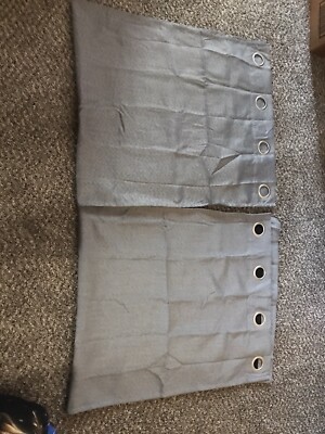 Sun Zero Kline Burlap Weave Thermal Blackout Grommet Gray Single Panel ...