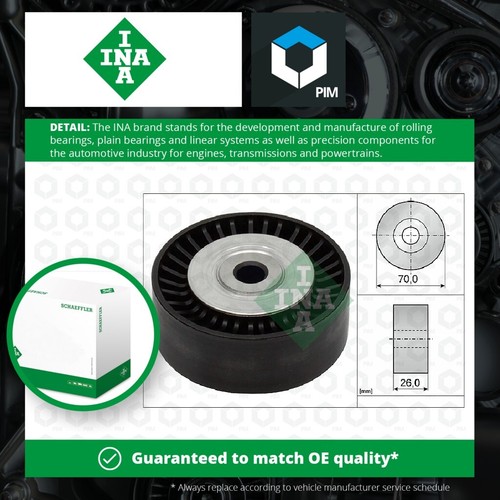 Aux Belt Idler Pulley 532053310 INA Guide Deflection 1616897480 ...