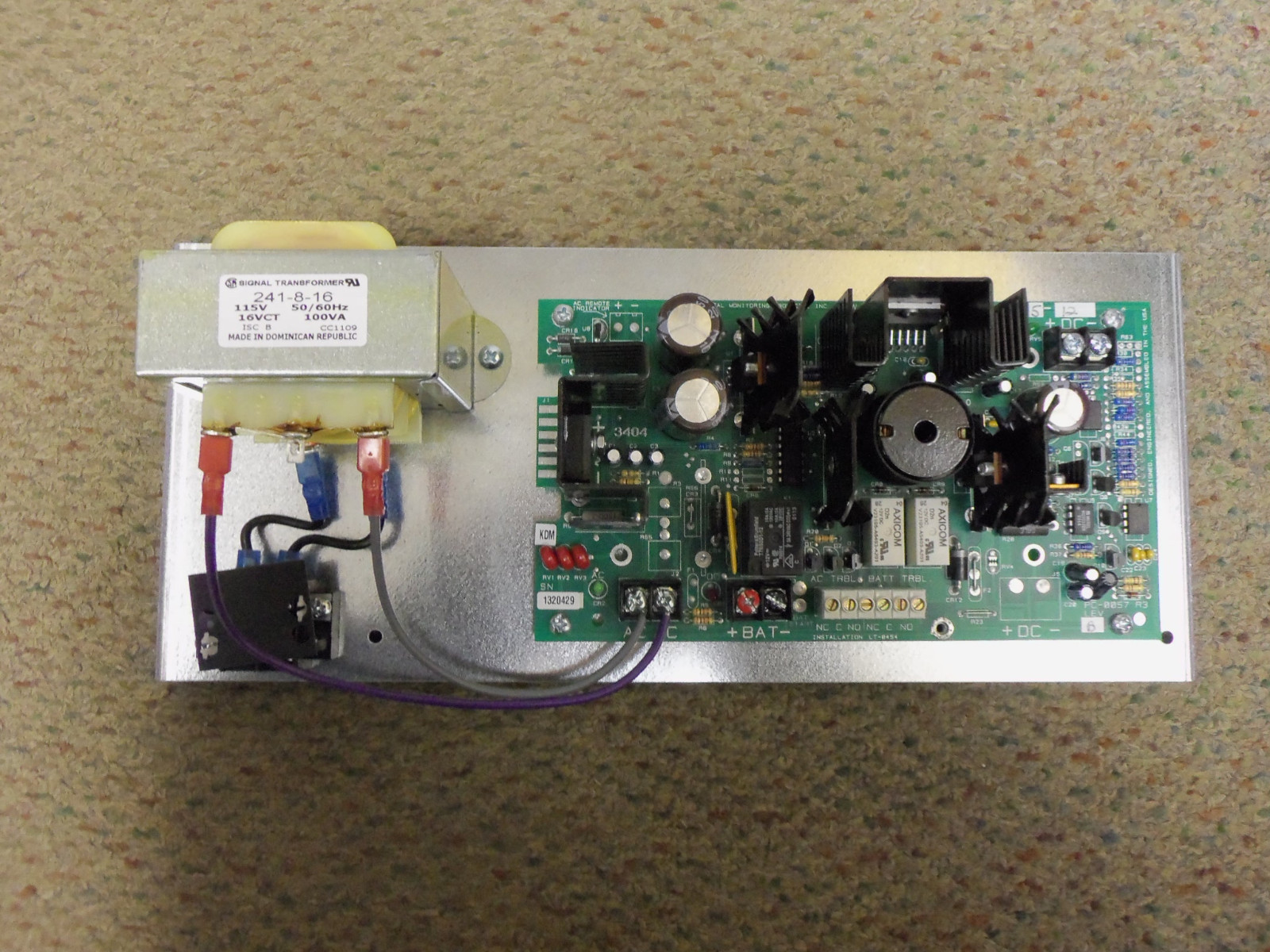 NEW DMP 505-12L-G Digital Monitoring Products w/ 350 Enclosure Fire ...