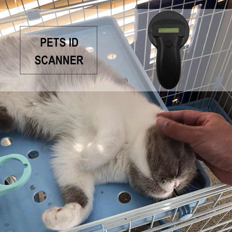 RFID 8000 ID FDX-B FDX-A PIT Handheld Reader Microchip Scanner for ...