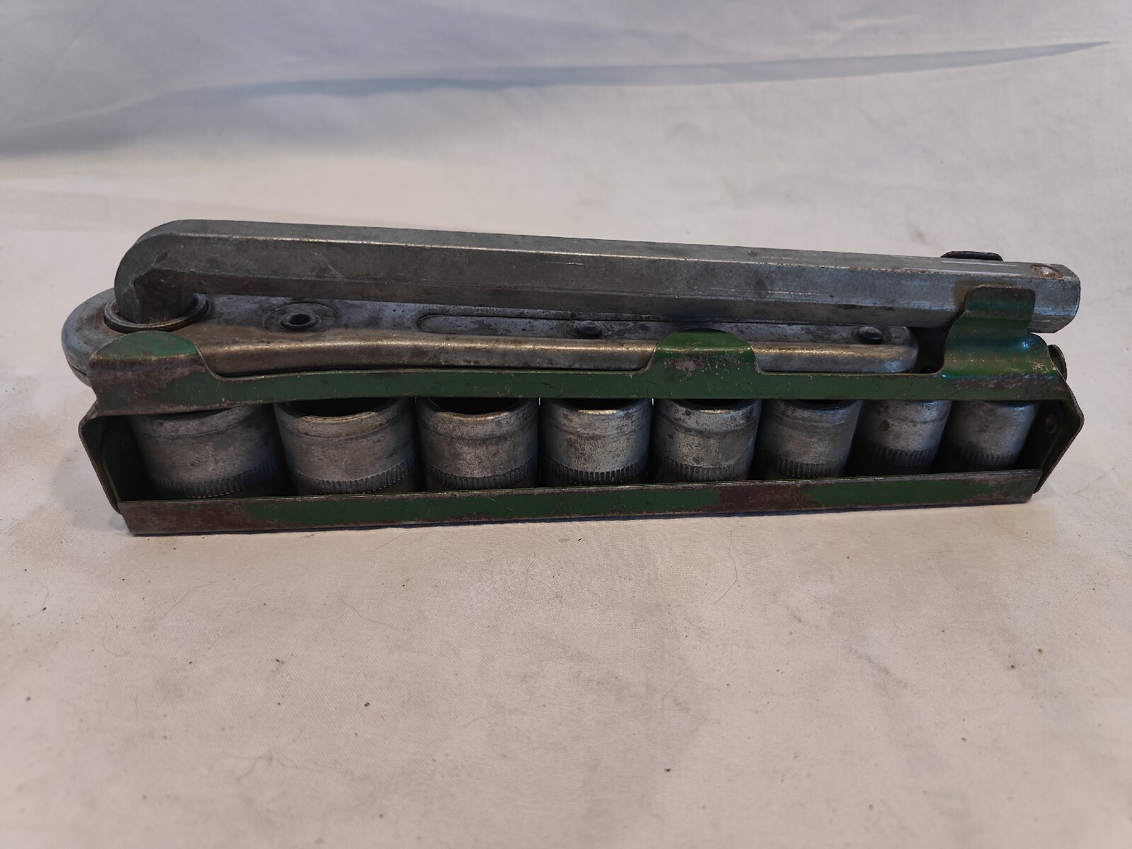 Vtg Unbranded Ratchet Set Box End, Hex Allen L-shaped Wrench 1/2 ...