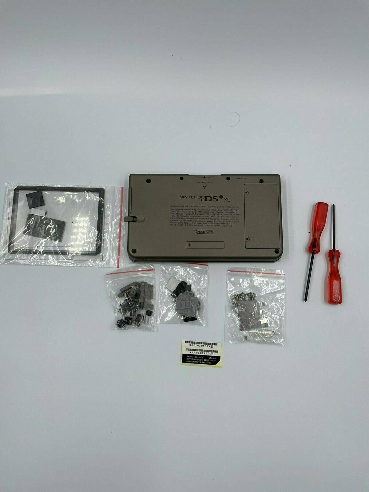 Replacement Housing for Nintendo DSi XL Glass Lens Shell Tools Black | eBay