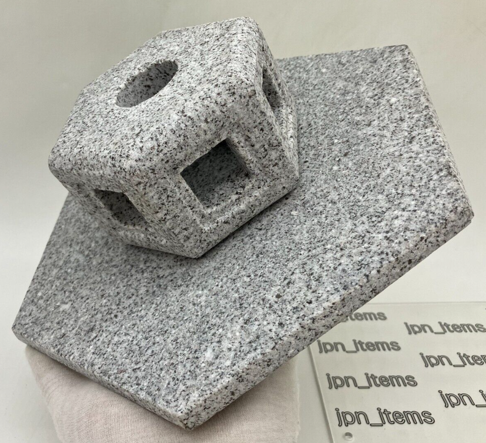 Stone Lantern Yukimi Tourou Small Granite Japanese Garden Ornament ...