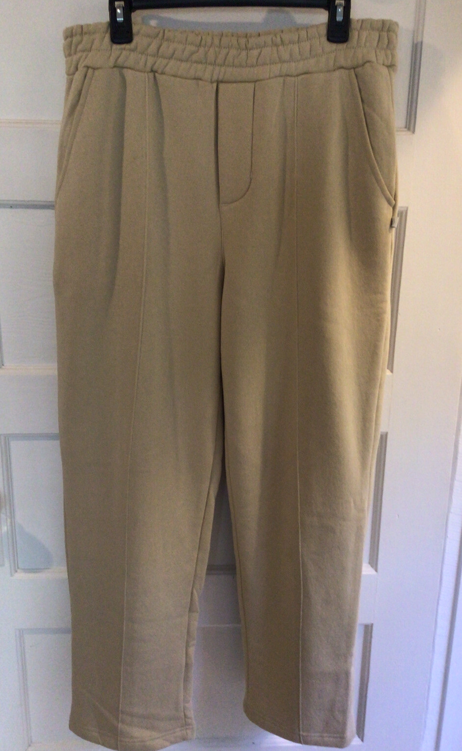Standard Cloth Tapered Pintuck Pants Men’s Large Crea… - Gem