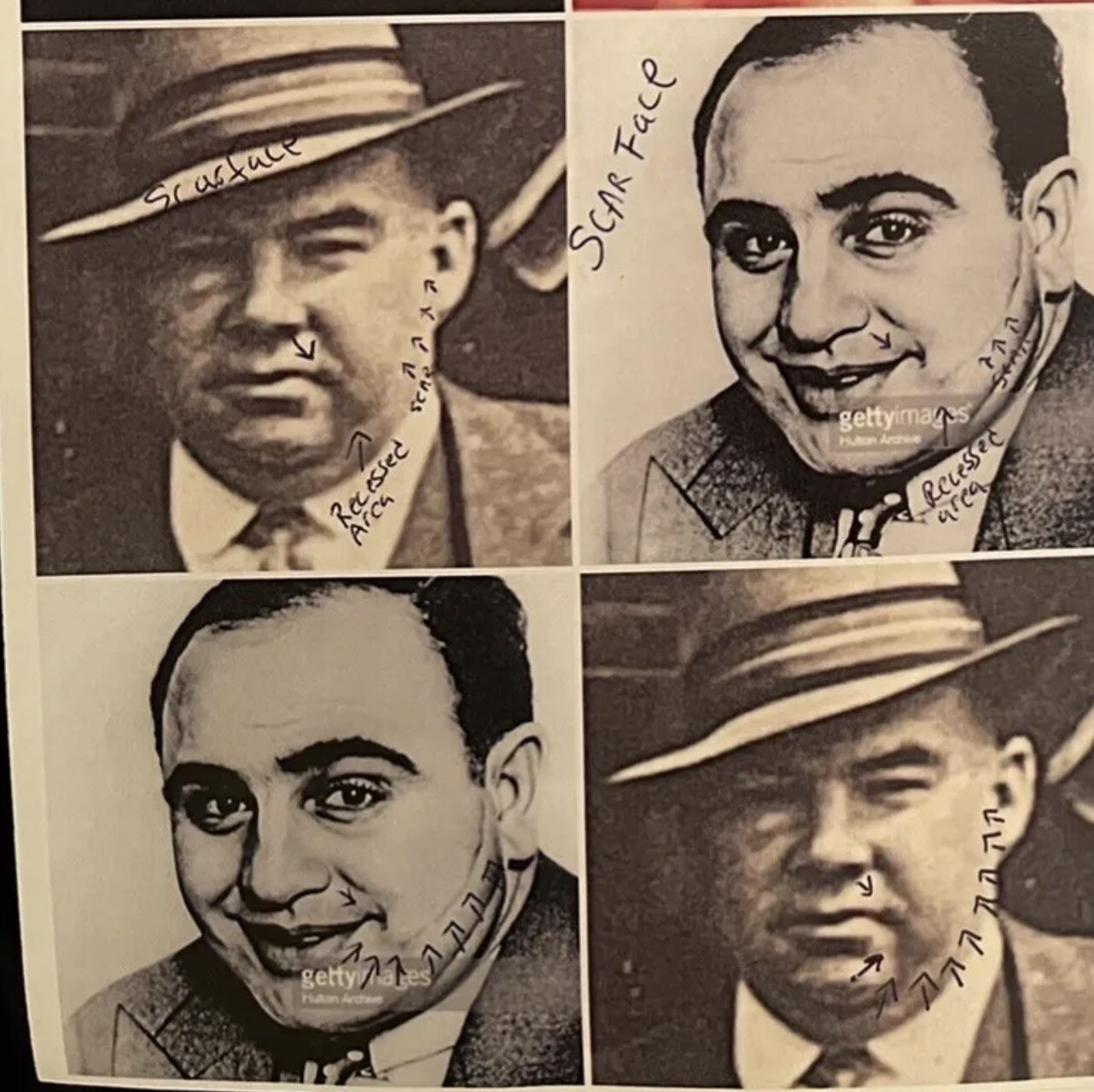 Al Capone Scar