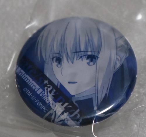 A. Saber Can Badge Fate/Stay Night | eBay