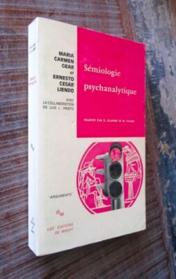 GEAR Maria Carmen, LIENDO Ernesto Cesar.- Sémiologie psychanalytique | eBay