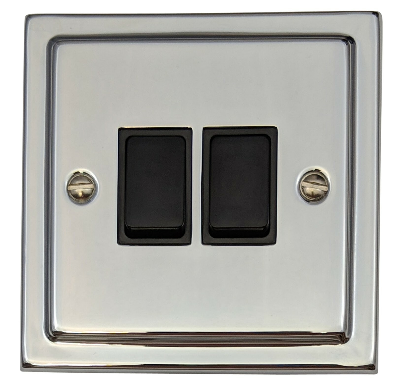 Trimline Polished Chrome TCB Light Switches, Plug Sockets, Dimmer ...