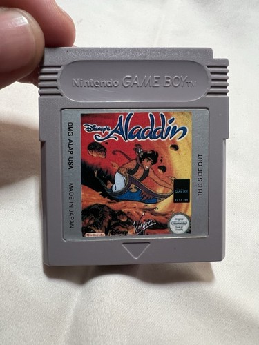 Disney's Aladdin THQ (Nintendo Game Boy, 1994) Cartridge Only ~ Tested ...