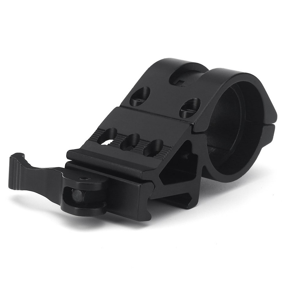 Weapon Light Mount Offset Picatinny Flashlight Mount Rail Mount Scope ...