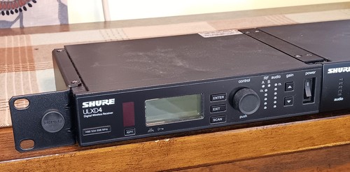 Shure ULXD4-G50 Digital Wireless Receiver 534-598MHz Clean Unit Works ...