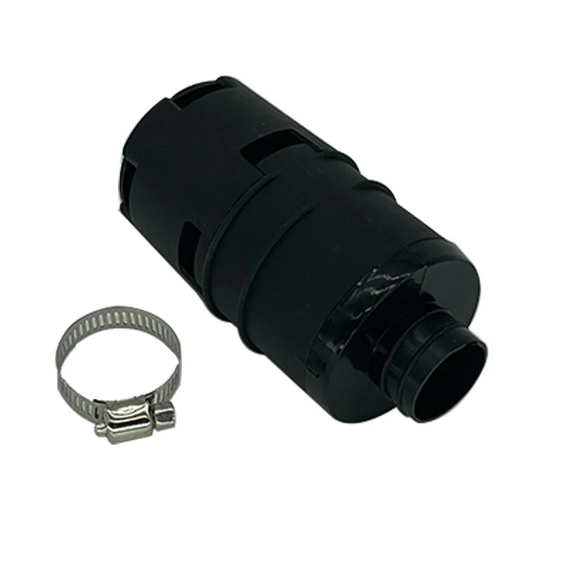 6X 25mm Air Intake Filter Silencer Intake Pipe For Car Truck Van Diesel ...