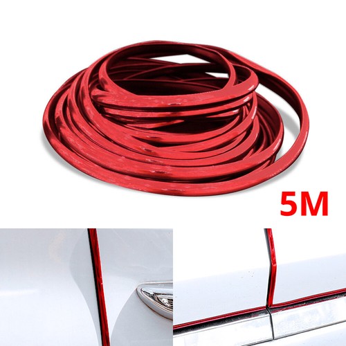 5M Red Seal Strip Car Door U Shape Protector Edge Anti-collision ...