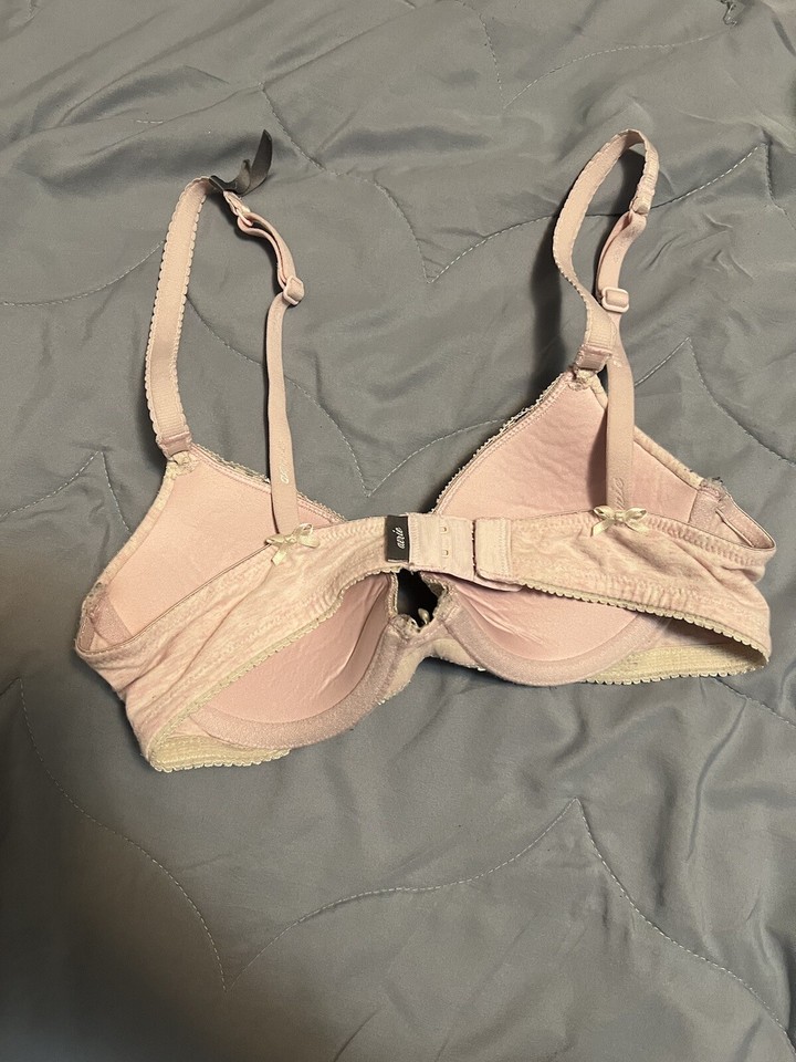 Aerie 32A Underwire Padded Push Up Bra Blush Heather Pink | eBay