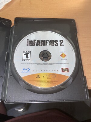 inFamous 2 (Sony PlayStation 3, 2011) Disc Only 711719812524| eBay