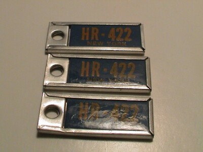 RARE NEW YORK DAV DISABLED AMERICAN VETERAN MINI AUTOMOBILE LICENSE ...