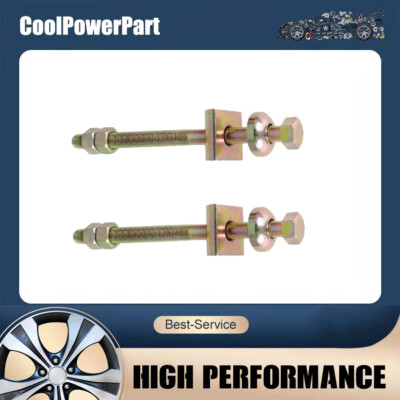 2X Front Torsion Bar Adjuster Bolt w/ Nut For Nissan Navara D21 D22 4WD ...