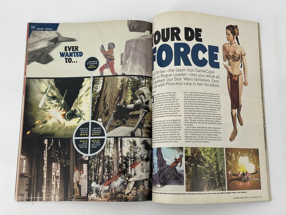 Electronic Gaming Monthly EGM June 2003 Issue 167 Star Wars Rebel ...