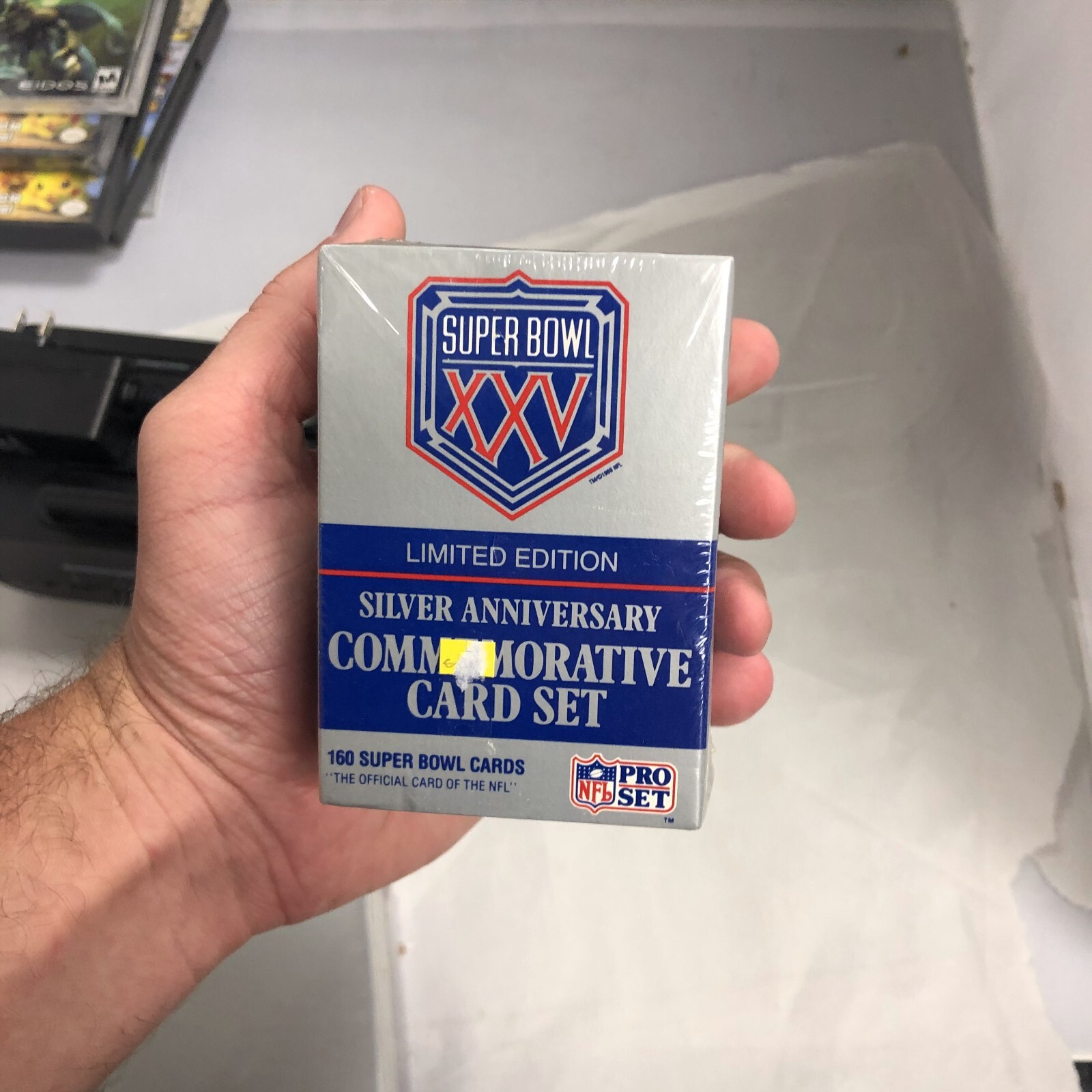 Super Bowl XXV Limited Edition Silver Anniversary Commemorative Card ...