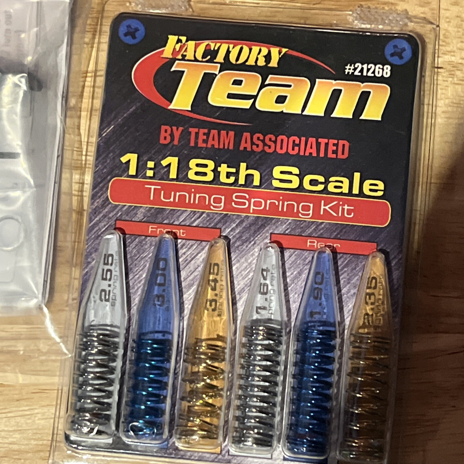 Team Associated 1:18 Shock Spring Set Factory Team 21268 Vintage RC ...