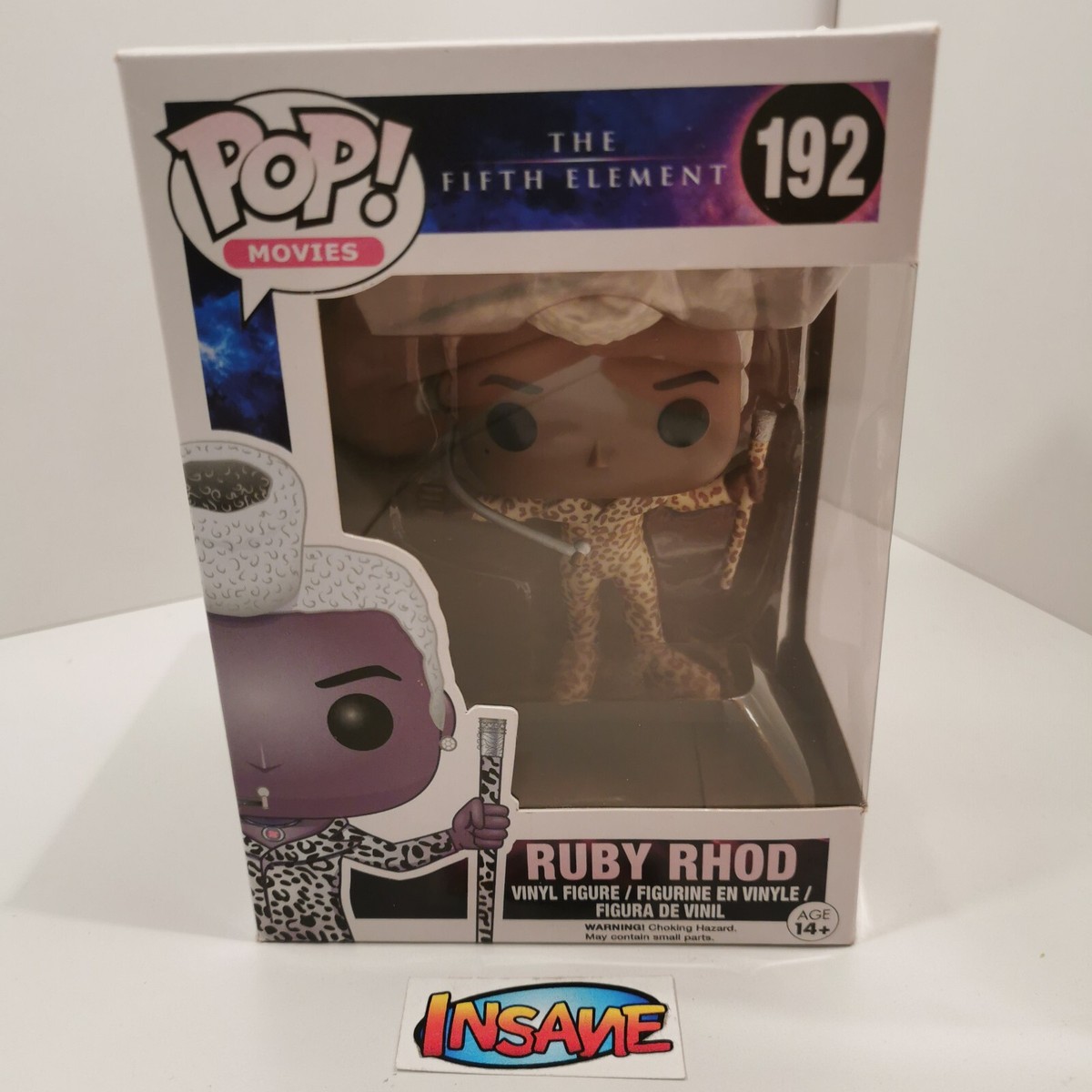 Funko Pop Movies Fifth Element Ruby Rhod Vinyl Figure Funko POP! Harry