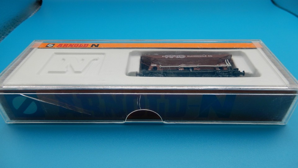 Arnold N Scale Red RAG Train Car with Box | eBay