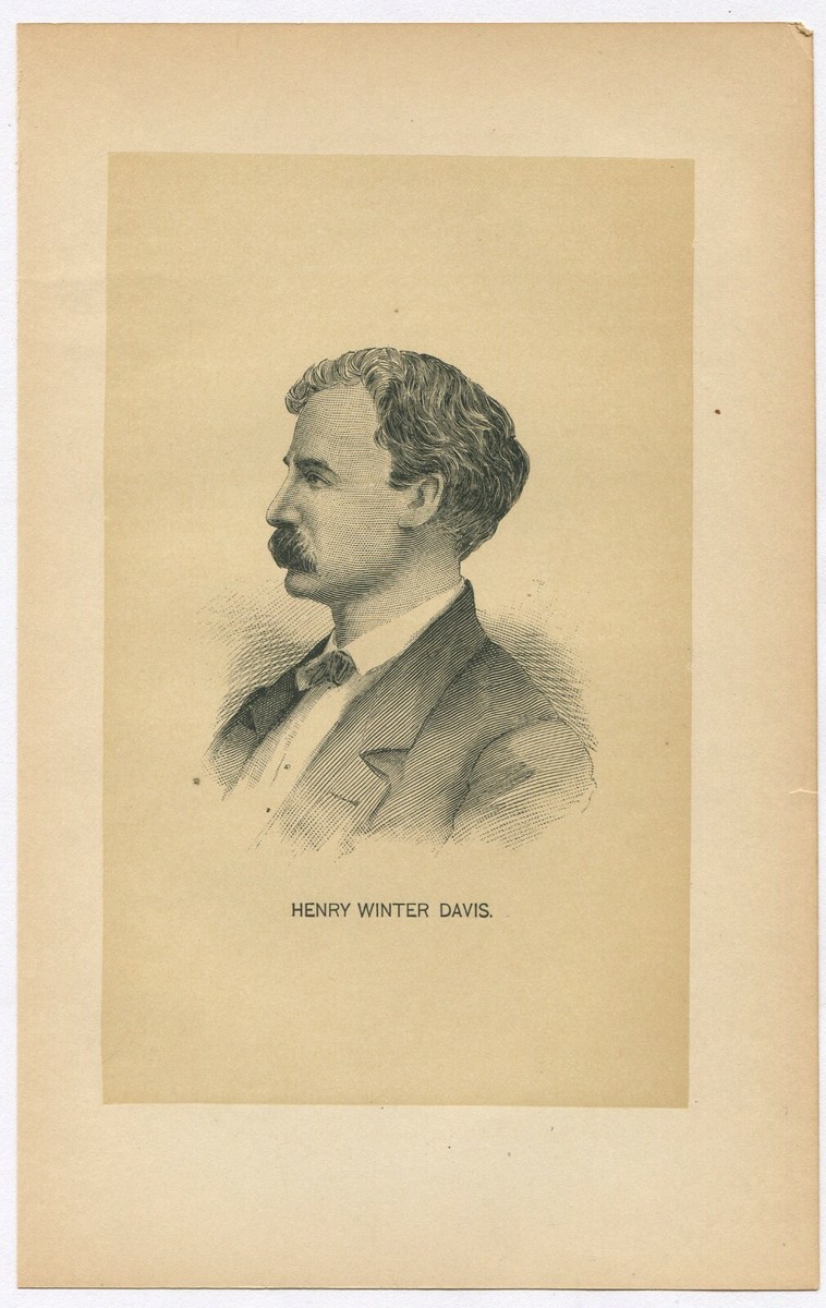 Henry Winter Davis Henry Winter Davis | American Politician, Civil War