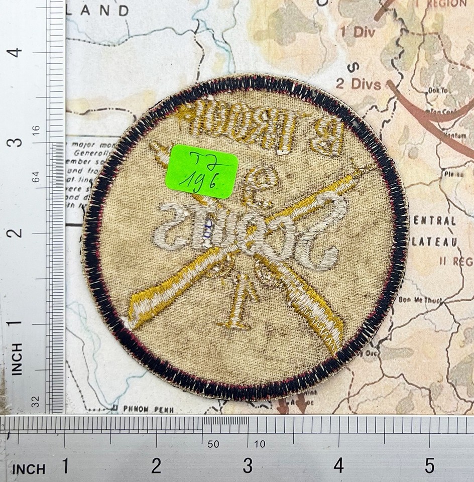 patch , US Army B Troop 1st Squadron 9th Cavalry Scouts Vietnam Patch ...