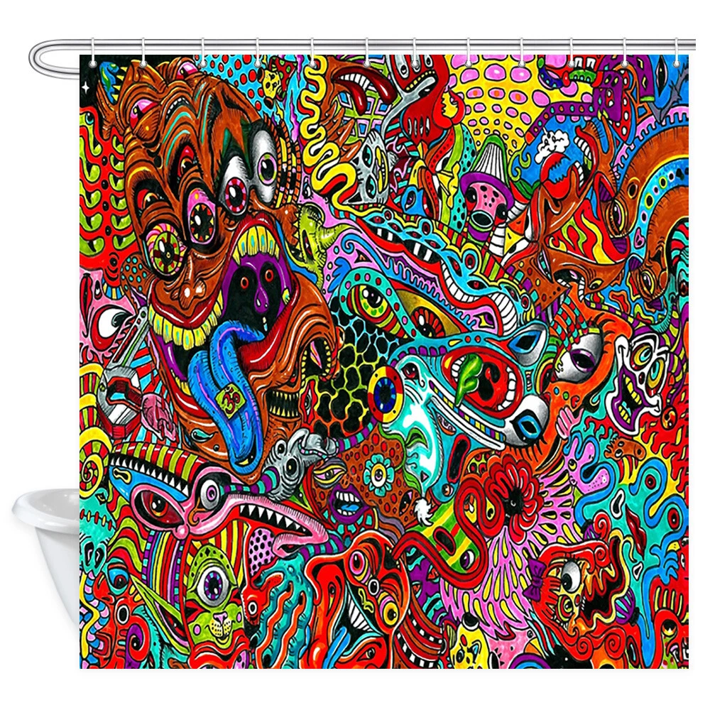 Trippy Acid Art Wallpaper