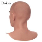 Realistic Soft Silicone Man Mask Full Face Head Mask Props Cosplay ...