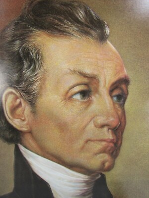 Vintage President James Monroe Poster Sam J. Patrick 52689 | eBay