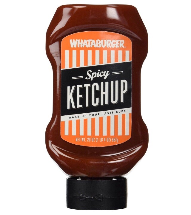 WHATABURGER Ketchup COMBO "Direct From WHATABURGER HQ" ~ 20oz Bottle ...