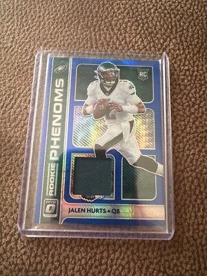 2020 Rookie Phenoms Blue Hyper Jalen Hurts Rookie Philadelphia Eagles # ...