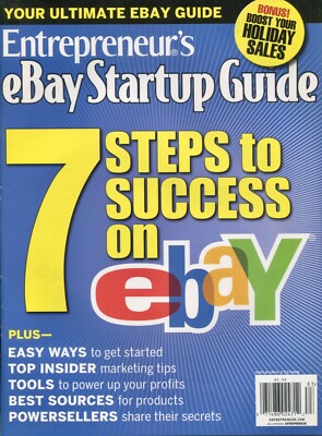 Entrepreneur's eBay Startup Guide ~ 7 Steps To Success On eBay ~ B-3-3 ...