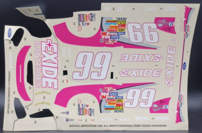 Revell Monogram | No. 85-2556 | 1:24 #99 Jeff Burton Exide Bat Decals ...
