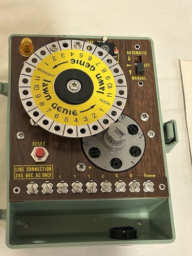 Lawn Genie R-406D Lawn Sprinkler Control 6 Zone Used With Instructions ...