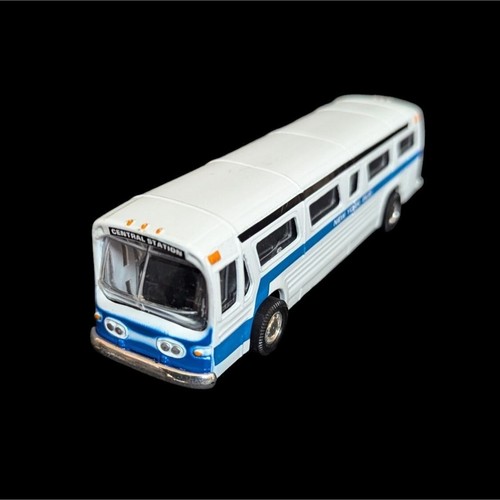 Vintage Diecast "Central Station" Bus Model Toy New York bus Roll back ...
