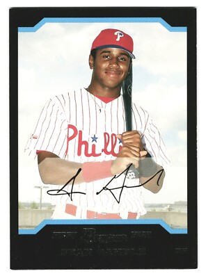 2004 Bowman Draft Baseball Sean Gamble Rookie Philadelphia Phillies # ...