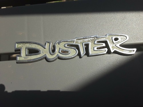 1972-1976 Plymouth Duster Chrome Fender Emblem Badge 3680304 Mopar | eBay