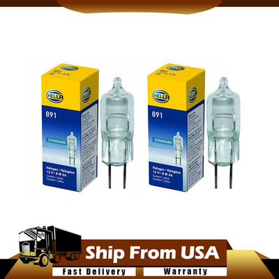 2PCS Hella 891 Brake Light Bulb - High Mount 12V 8W G4 T3.25 D.O.T | eBay