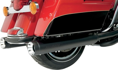 Black Ceramic Stout Dual Slip On Exhaust Kerker 147-78226 | eBay