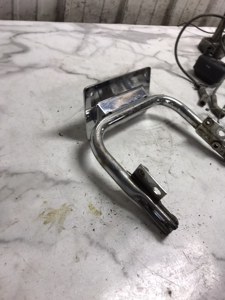 99 Harley Davidson FLHR Road King Rear Back License Plate Mount Bracket ...