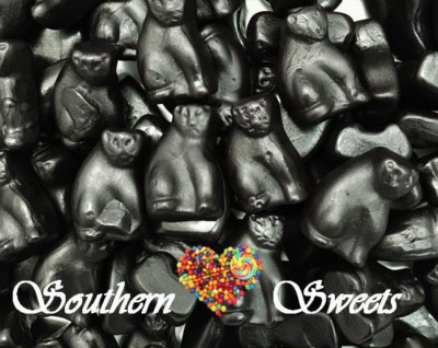 BLACK CATS *5KG* BLACK LOLLIES BULK HALLOWEEN CANDY MADE IN AUSTRALIA ...