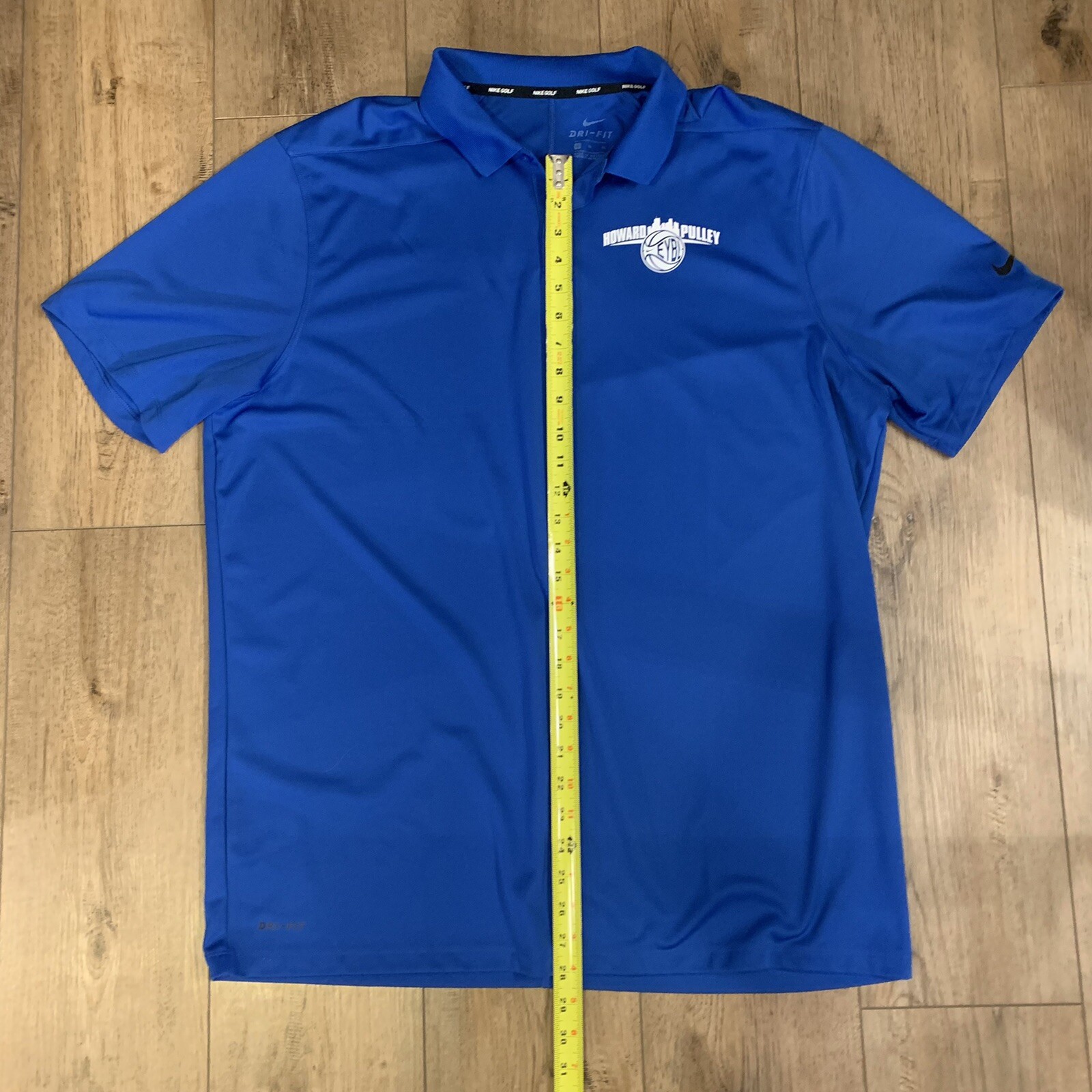 Nike EYBL basketball golf polo dri fit shirt size XL … - Gem