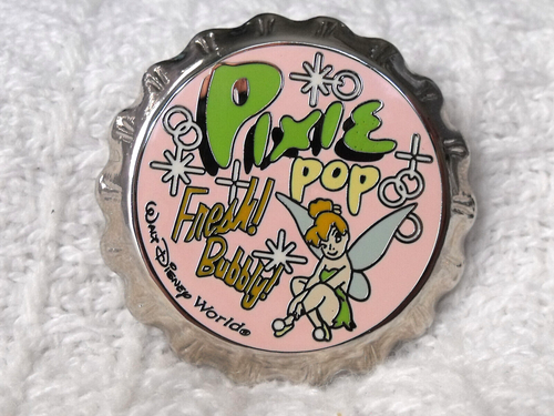 2003 Disney Pin WDW Soda Pop Bottle Cap Series Tinker Bell Pixie Pop | eBay